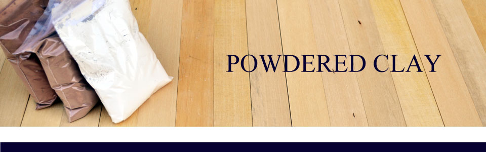 Powdered Clays - The Clay Cellar