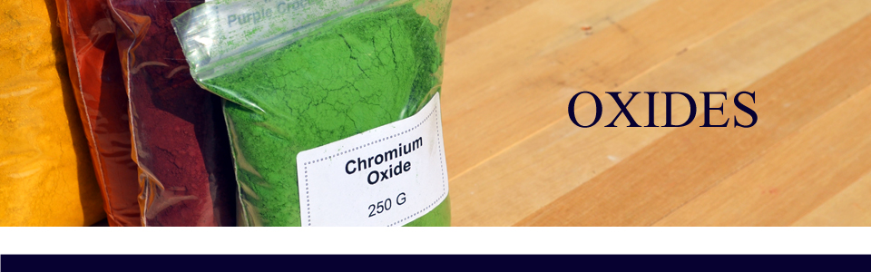 Colouring Oxides - The Clay Cellar