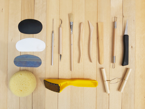 Clay Studio Tool Set (Handbuilding) - The Clay Cellar