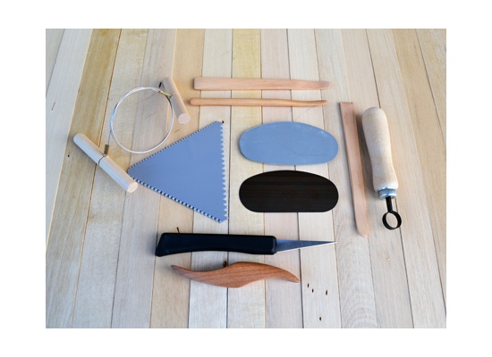 Hand Building Tool Set (10 Piece) - The Clay Cellar