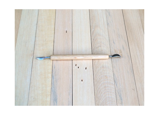 Sgraffito Tool (Sharp Scoop) SG2 - The Clay Cellar